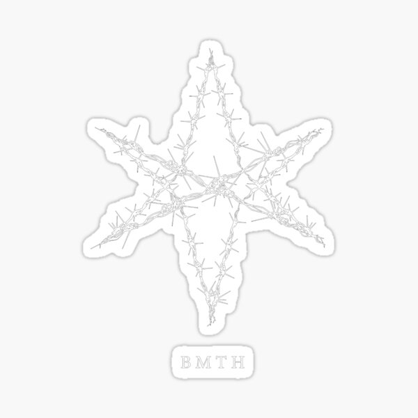 "Logo Star BMTH" Sticker for Sale by carlromero | Redbubble