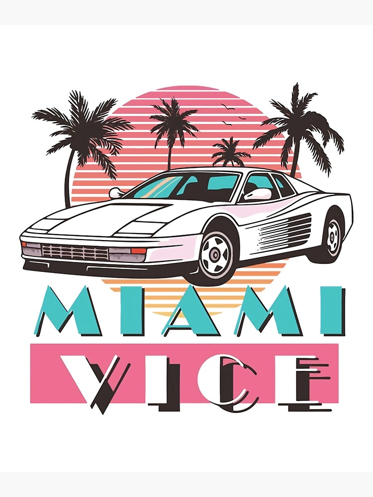 "Vice man" Poster for Sale by YungMillka | Redbubble