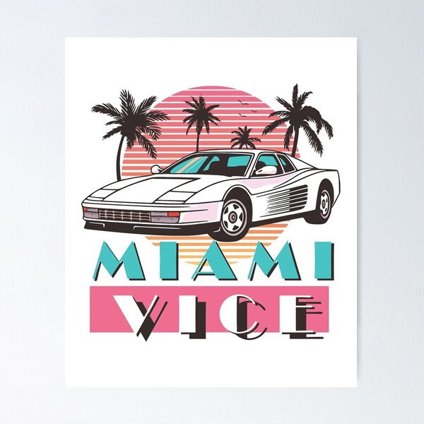 "Vice man" Poster for Sale by YungMillka | Redbubble