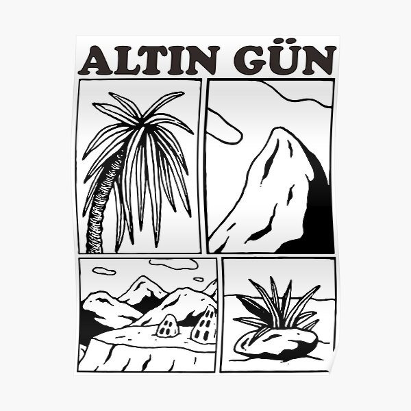"ALTIN GÜN" Poster for Sale by lutthur | Redbubble