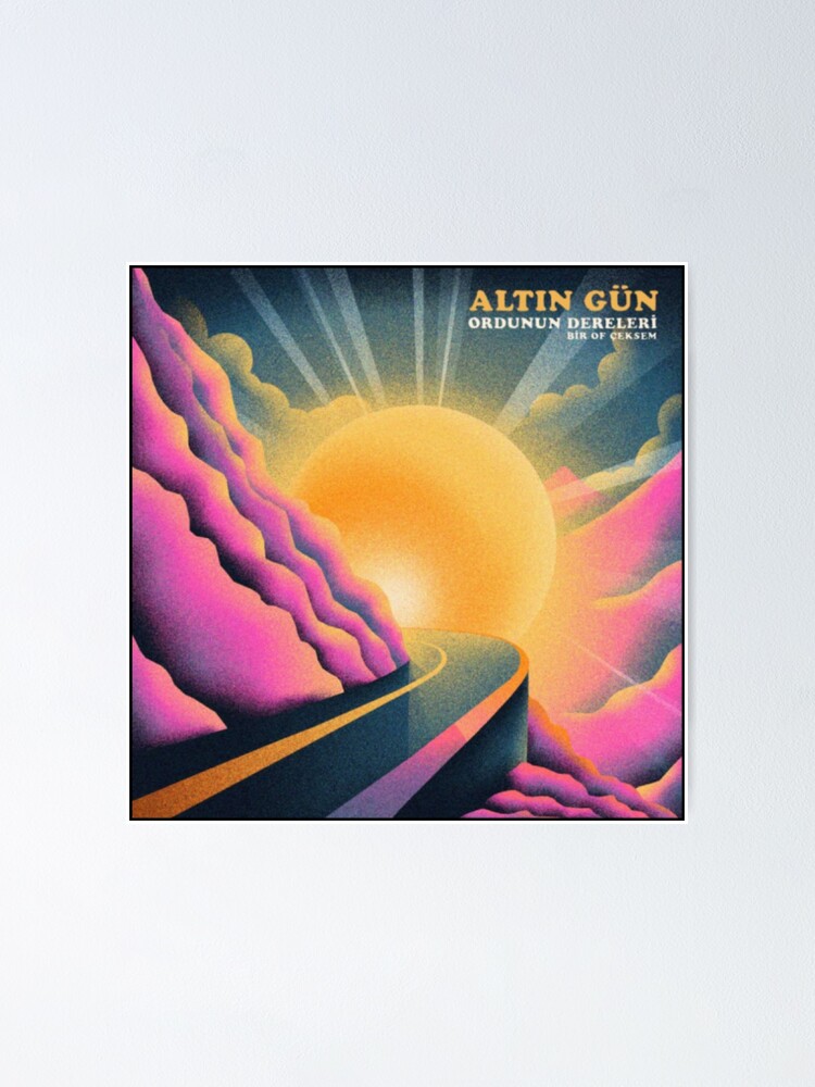 "ALTIN GÜN" Poster for Sale by sierge | Redbubble