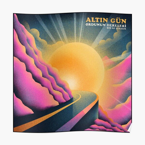 "ALTIN GÜN" Poster for Sale by sierge | Redbubble