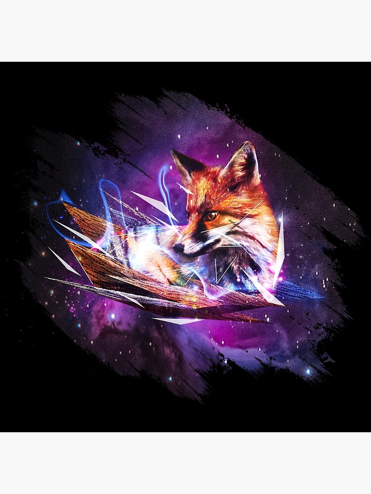 "Galaxy Fox" Poster for Sale by ALDZWILD | Redbubble