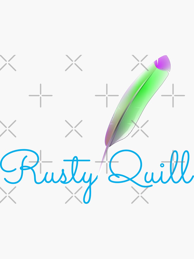 "rusty quill" Sticker for Sale by MazouzStore | Redbubble
