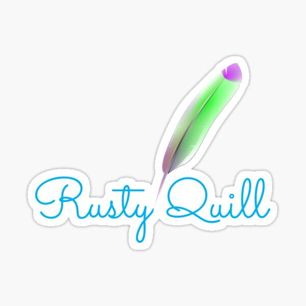 "rusty quill" Sticker for Sale by MazouzStore | Redbubble