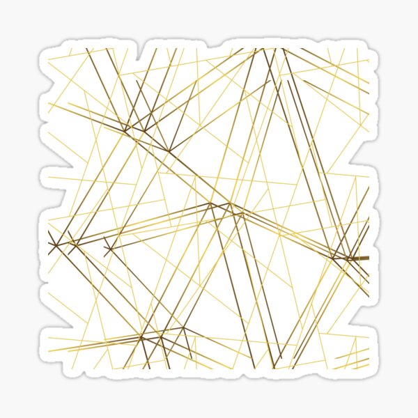 "Geometrical patterns" Sticker for Sale by Luca-2000 | Redbubble
