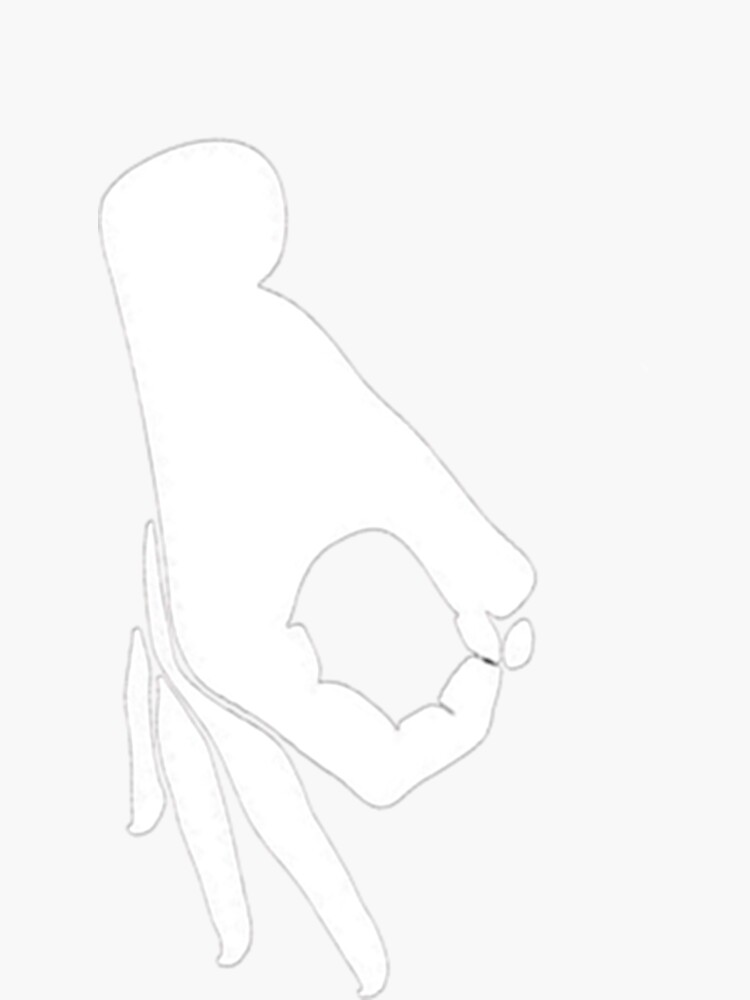 "Hand Gesture Punch Game logo " Sticker for Sale by FarrellTshirts ...