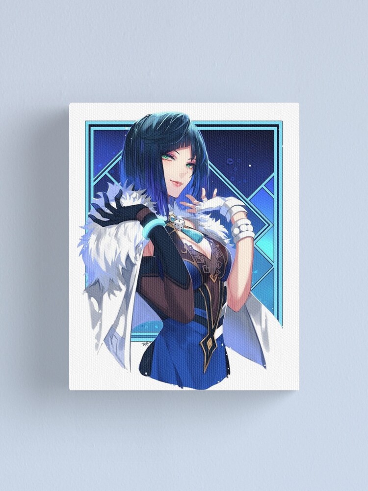 "Yelan -genshin impact" Canvas Print for Sale by Svincee | Redbubble
