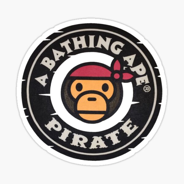 "A Bathing Ape" Sticker for Sale by Aeyssa | Redbubble