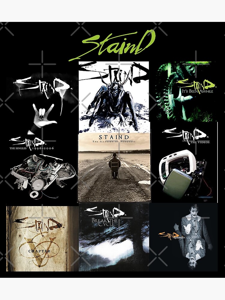 "Staind photo collage black and white" Poster for Sale by KetyKa ...
