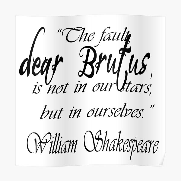 "William Shakespeare quotes" Poster by QuotesInDilemma | Redbubble