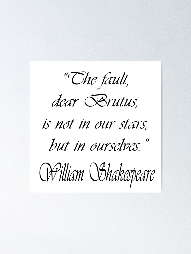 "William Shakespeare quotes" Poster by QuotesInDilemma | Redbubble