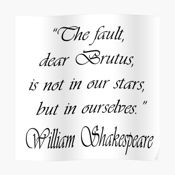 "William Shakespeare quotes" Poster by QuotesInDilemma | Redbubble