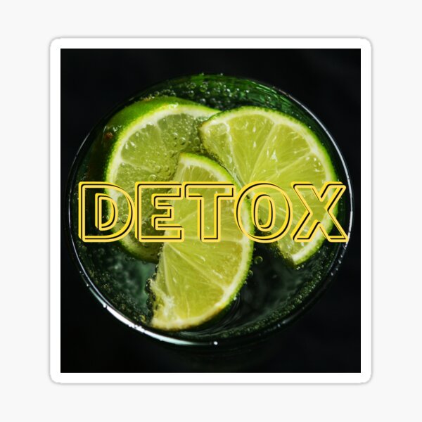 "Detox" Sticker for Sale by Jaadueekala | Redbubble