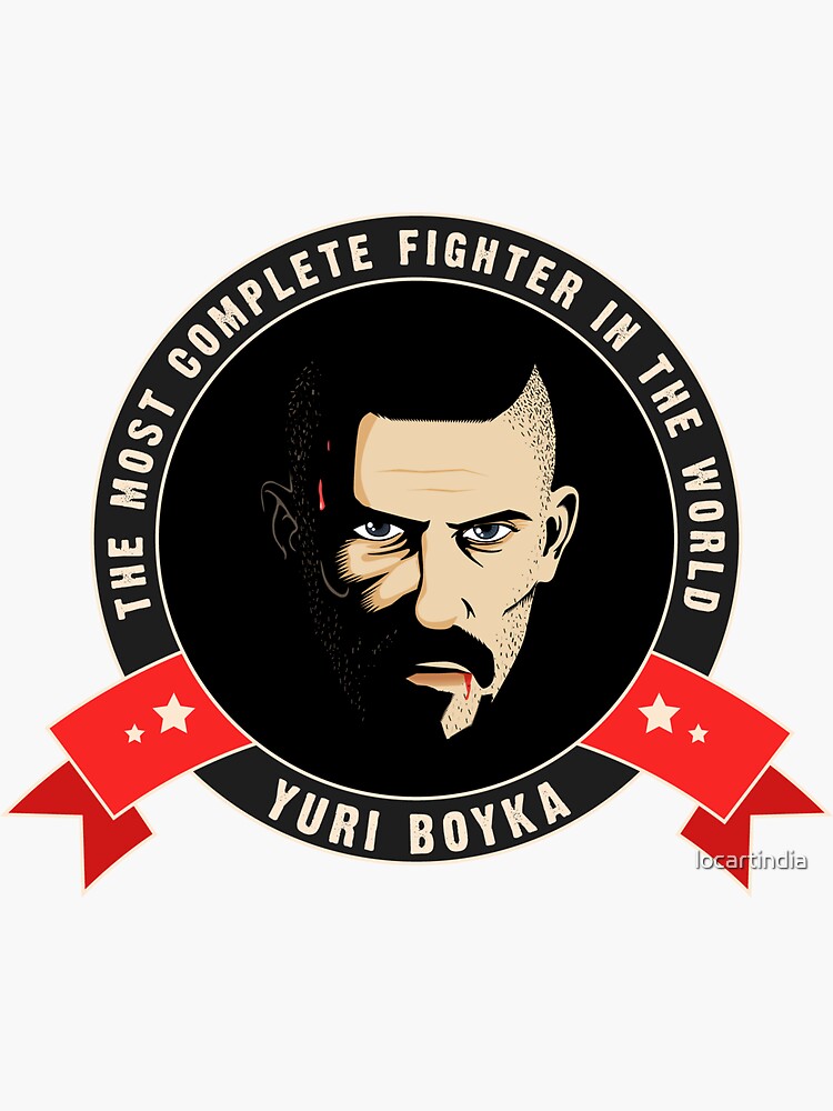 "Yuri Boyka " Sticker for Sale by locartindia | Redbubble