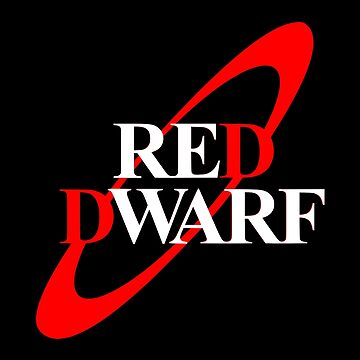 "Red Dwarf Logo" Sticker for Sale by itsMePopoi | Redbubble