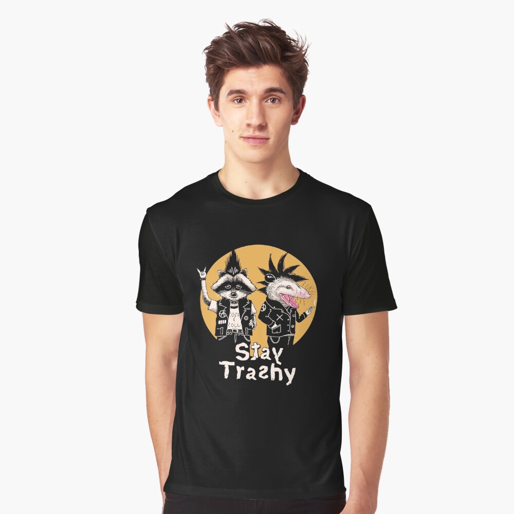 "Stay Trashy" Sticker for Sale by vincenttrinidad | Redbubble