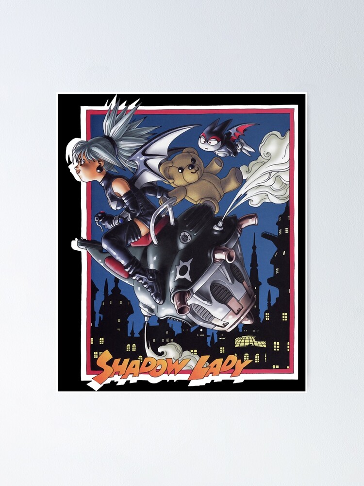 Póster «Akira Toriyama Shadow Lady Katsura Taisen Zetman 30 aniversario» de BiancaWillis | Redbubble