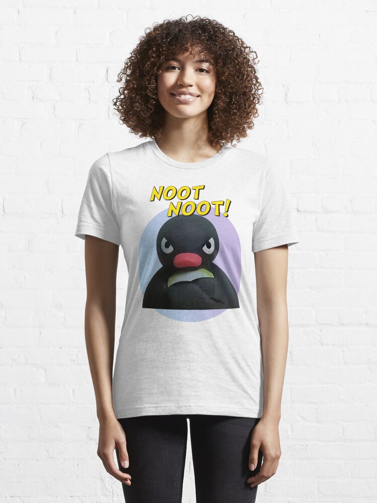 "Grumpy Pingu Noot Noot Meme" T-shirt by THUONSTORE | Redbubble