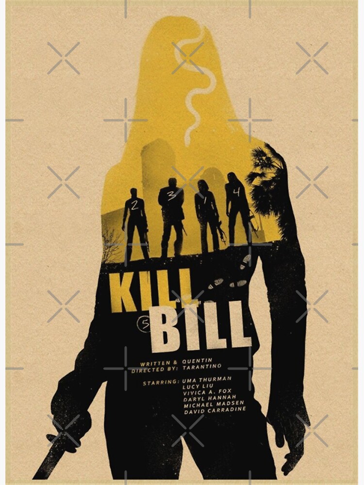 "kill bill" Sticker by nanystarart | Redbubble