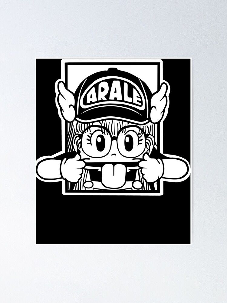 "Arale Dragon Ball Z" Poster for Sale by BiancaWillis | Redbubble