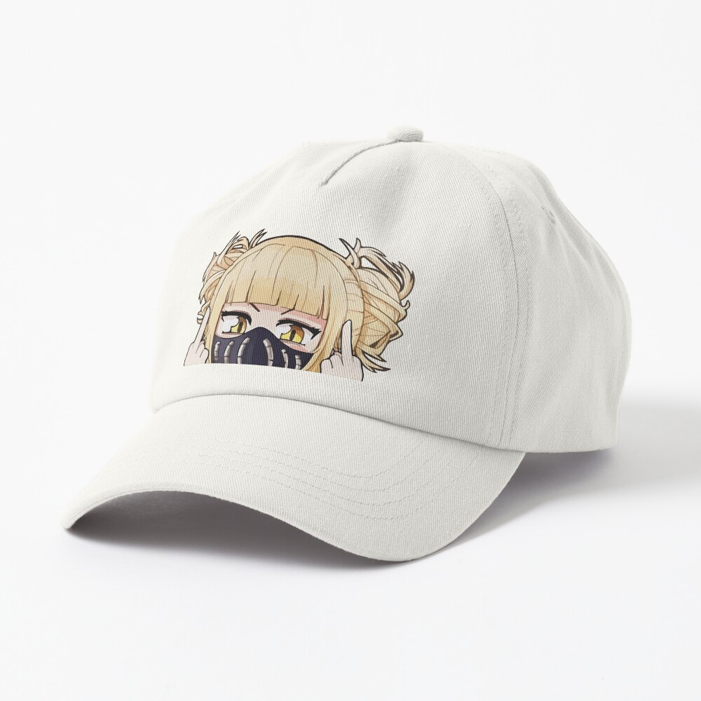 "My Hero Academia Himiko Toga Middle Finger Peeker" Cap by KlaraDesigns ...