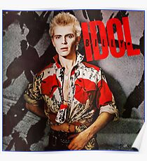 Billy Idol: Posters | Redbubble