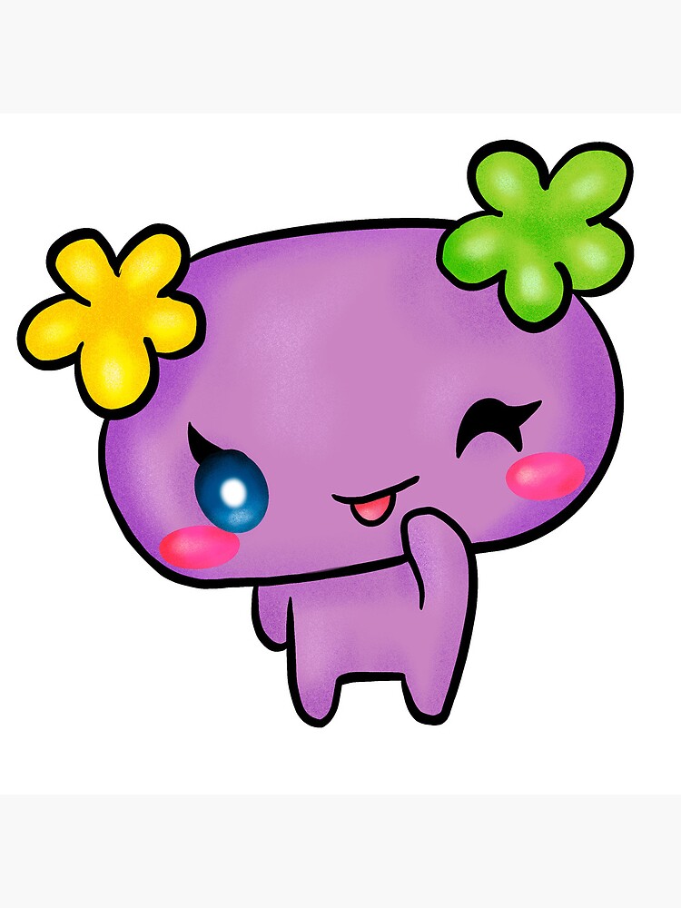 "Violetchi - Wink - Purple - Tamagotchi" Poster for Sale by Kei703 ...
