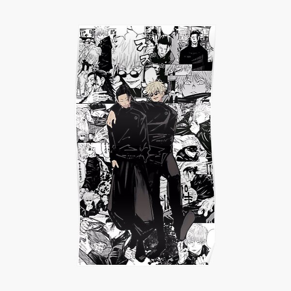 "Gojo and Geto jujutsu kaisen" Poster for Sale by HDR-design | Redbubble