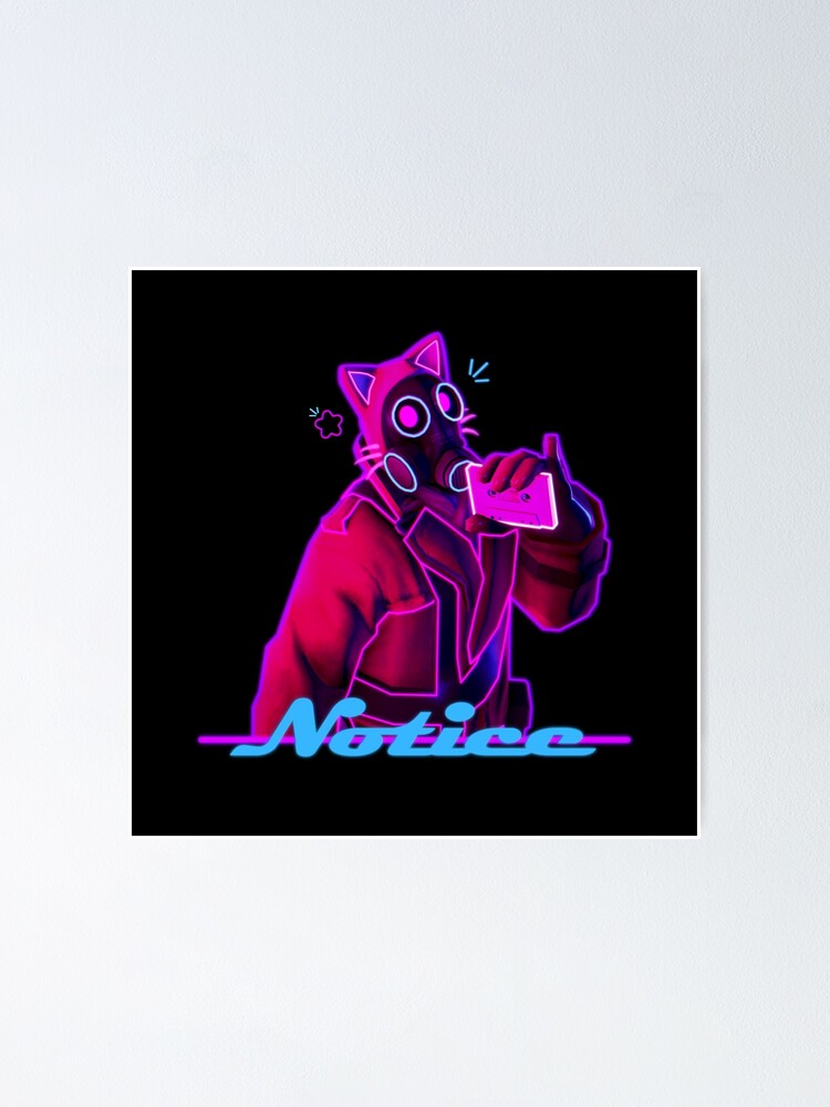 "Pyro Notice" Poster for Sale by SnipersKgroWife | Redbubble