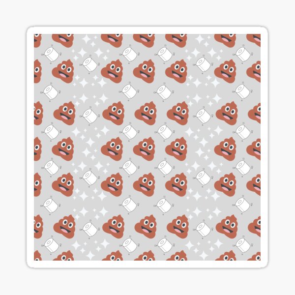 "Poo" Sticker by CorinneChiba | Redbubble