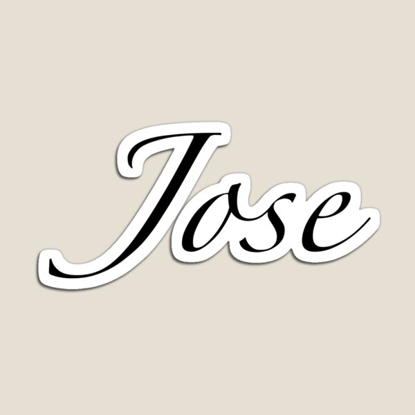 Jose Name In Cursive Jose R Helena