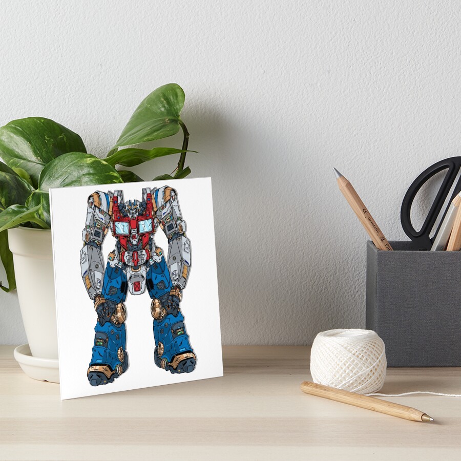 Lámina rígida «Robot mecha gigante megatron futurista construido por ...