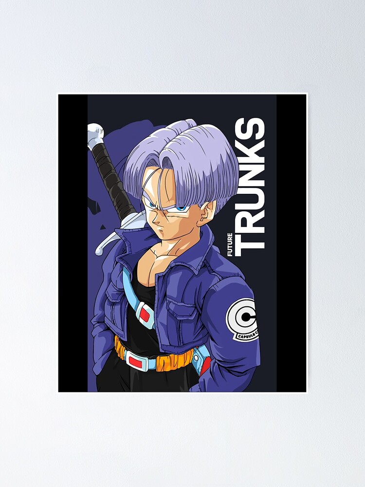 "Future Trunks" Poster for Sale by BiancaWillis | Redbubble