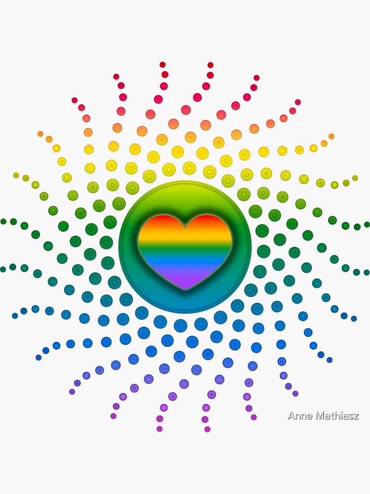 "Rainbow, Heart, Swirl, Techno, Rave, Pride Flag, LGBT, LGBTQ, LGBTQIA ...