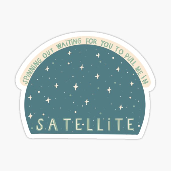 "harrys house satellite sticker" Sticker for Sale by graceyscreation ...