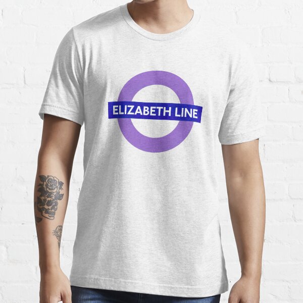 "ELIZABETH LINE" T-shirt for Sale by Twiver | Redbubble | elizabeth ...