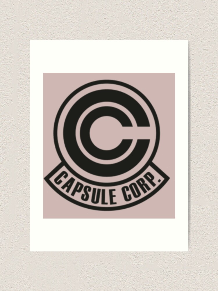 "Capsule Corp Corporation Logo" Art Print for Sale by TremaHayes ...