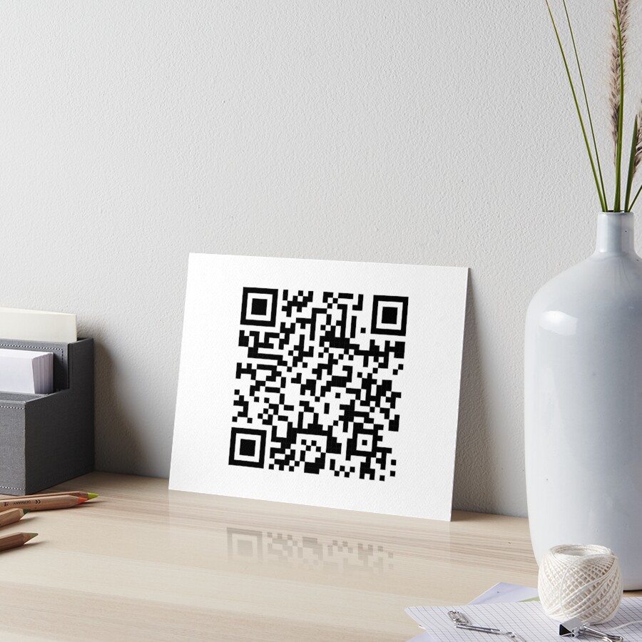 "QR code" Art Board Print for Sale by KseniaDr | Redbubble