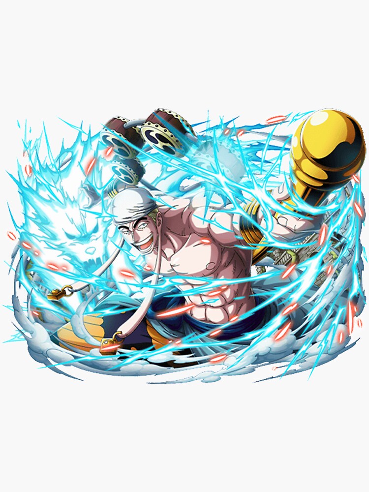 "Eneru one piece" Sticker for Sale by Hettherford | Redbubble
