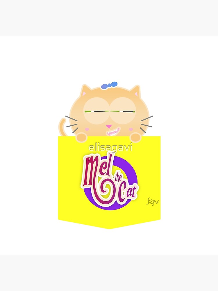 "Mel the Cat Coming Out Pocket Intersex Flag" Art Print for Sale by ...