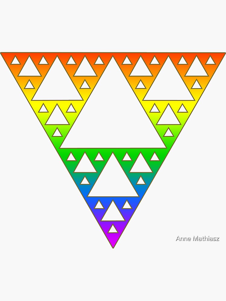 "Rainbow, Sierpinski, Triangle, Math, Pride Flag, LGBT, LGBTQ, LGBTQIA ...