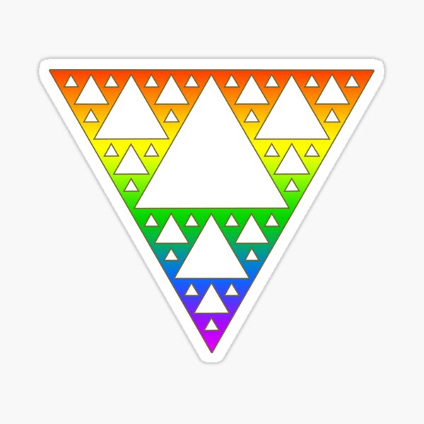 "Rainbow, Sierpinski, Triangle, Math, Pride Flag, LGBT, LGBTQ, LGBTQIA ...