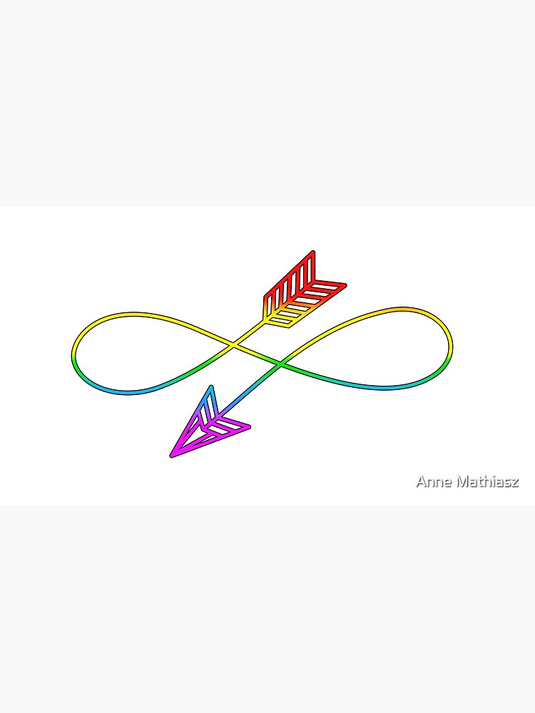 "Rainbow, Infinity, Arrow, Symbol, Infinite Love, Pride Flag, LGBT ...