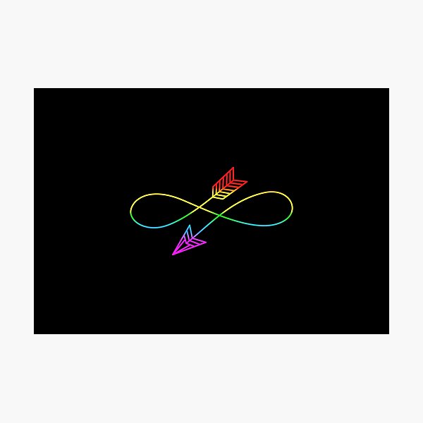 "Rainbow, Infinity, Arrow, Symbol, Infinite Love, Pride Flag, LGBT ...