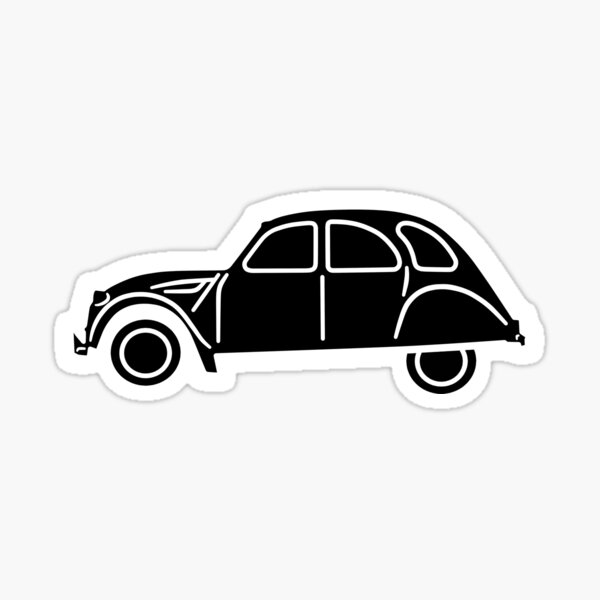 "Citroen 2CV 6 Special" Sticker for Sale by AutoClub | Redbubble