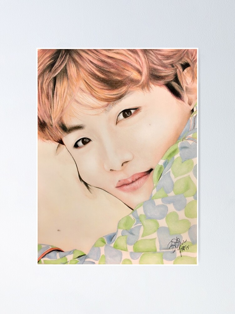 "BTS - J-Hope" Poster by adairhere | Redbubble