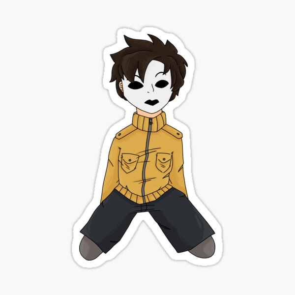 "Masky, Marble Hornets Sticker" Sticker for Sale by Tobnikk | Redbubble