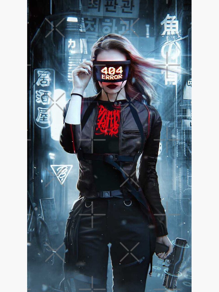 "Error Girl " Sticker by Larryjanda | Redbubble