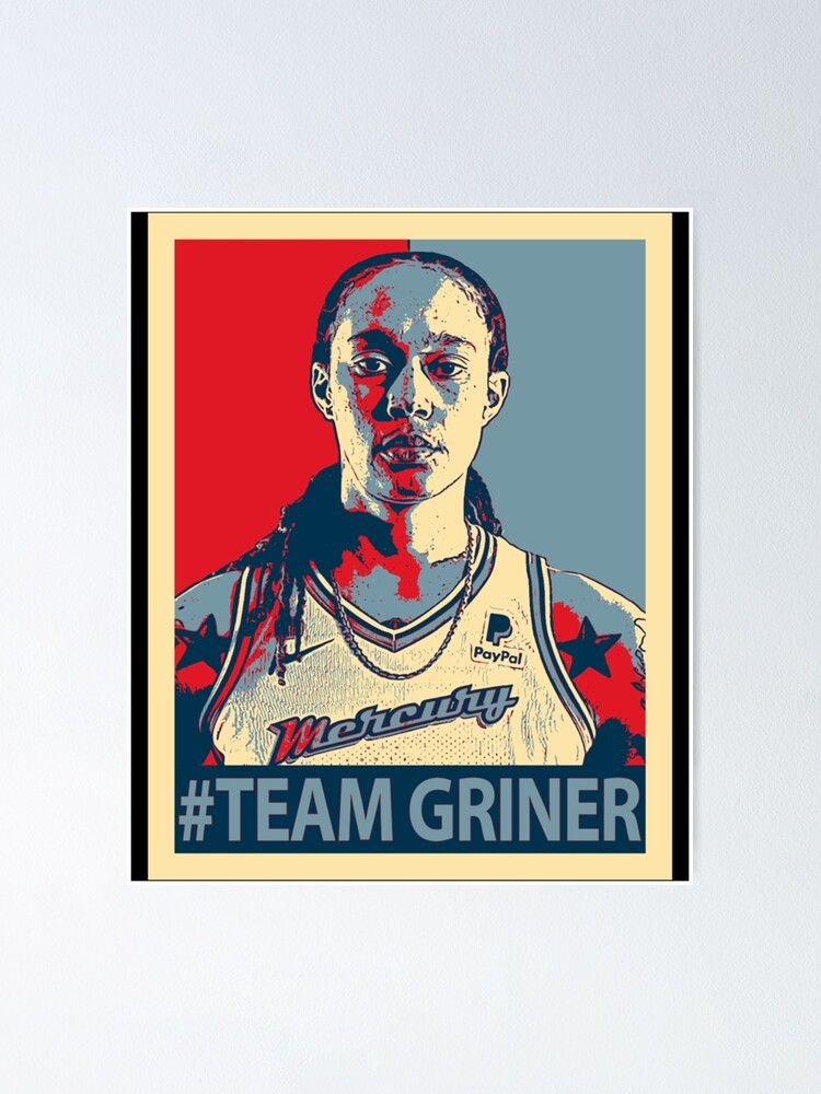 "free brittney griner " Poster for Sale by Studio5565a | Redbubble
